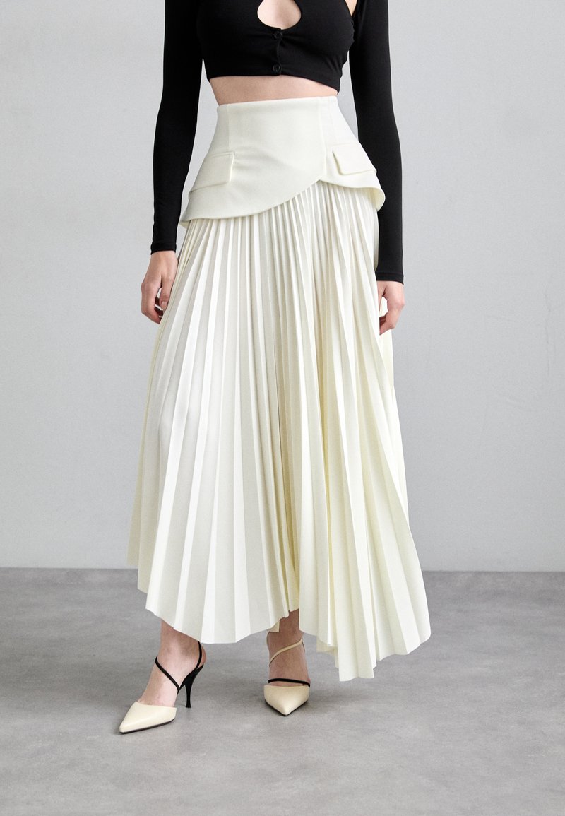 A.W.A.K.E. MODE ASYMMETRIC SKIRT WITH BASQUE DETAIL - Falda acampanada ...
