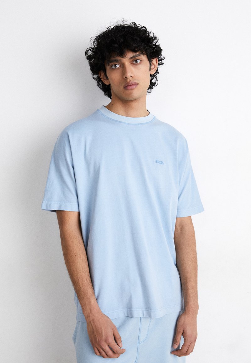 BOSS Basic T-shirt - open blue/dark blue - Zalando.ie