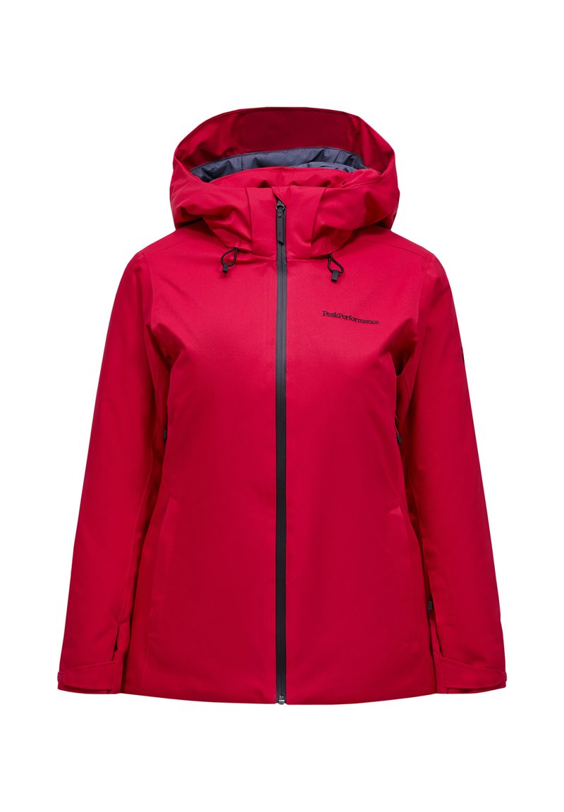 Peak Performance ANIMA - Ski jacket - kirschrot/red - Zalando