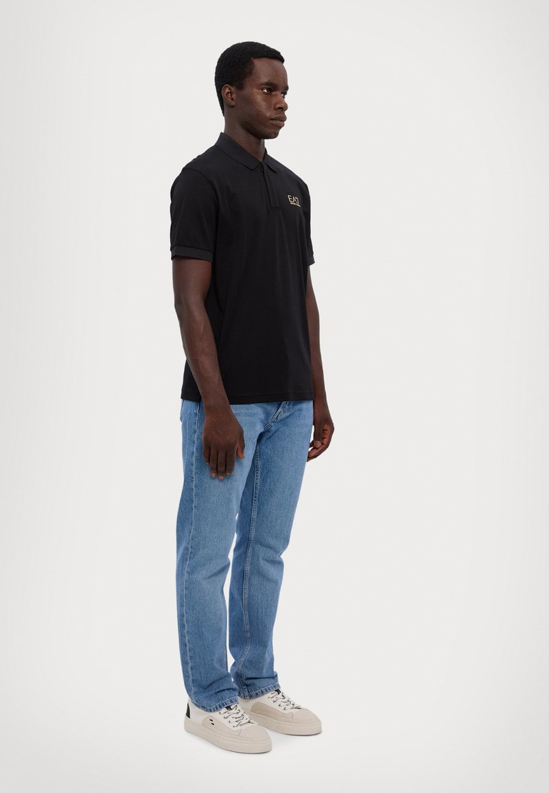 EA7 Emporio Armani Polo shirt - black - Zalando.ie