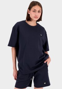 Black Bananas ESSENTIAL - T-Shirt basic - navy/royal - Zalando.de