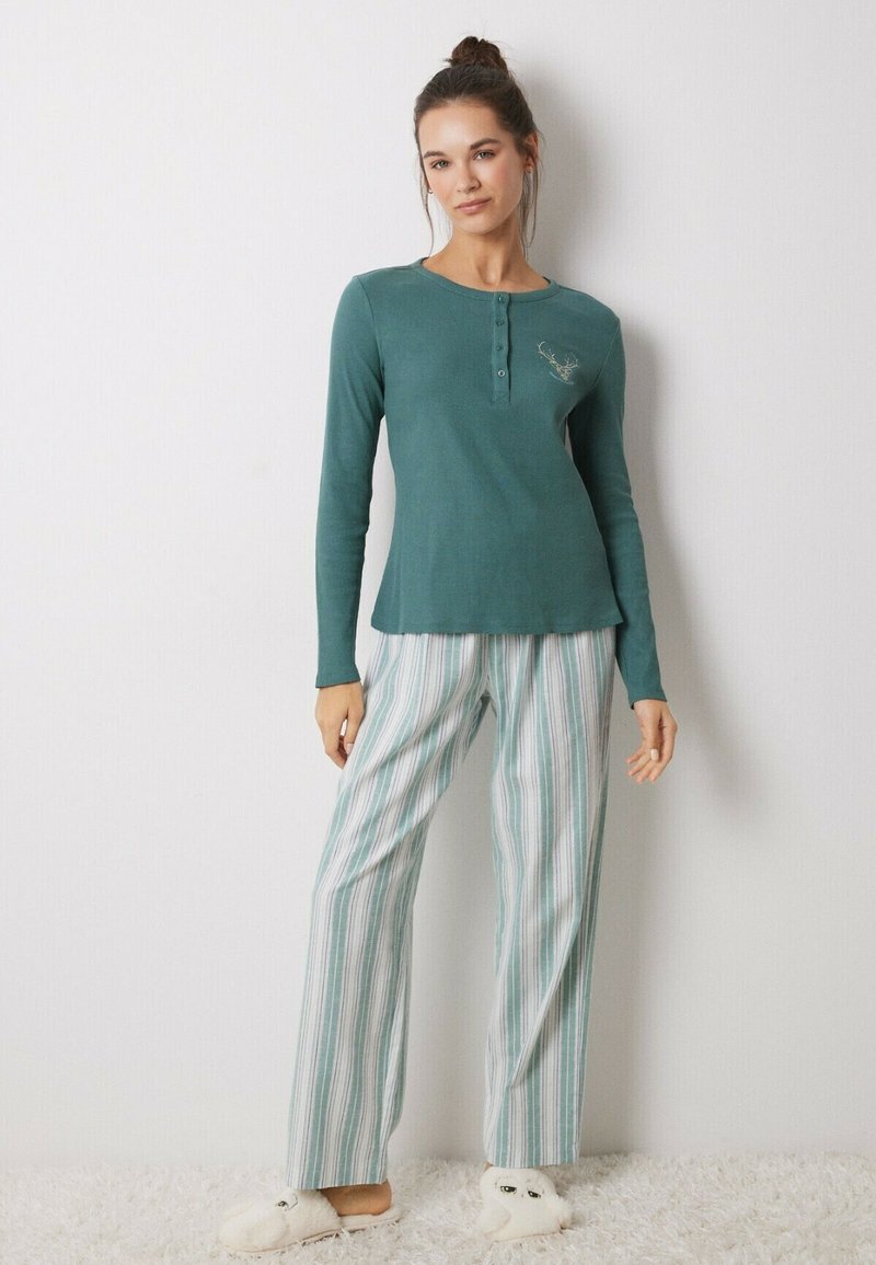women'secret SET - Pyjama - green/vert - ZALANDO.FR