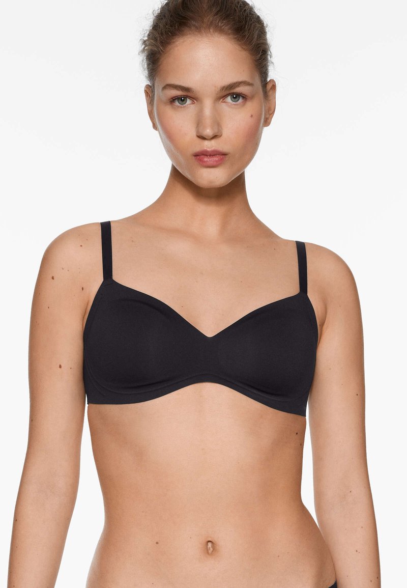 Oysho Soutien Gorge Invisible Black Noir Zalando Fr