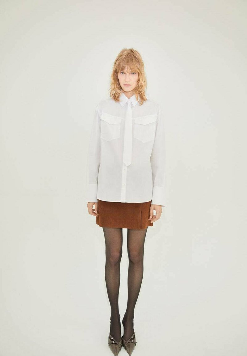 Mango FRANCIS - Hemdbluse - white/weiß - Zalando.de