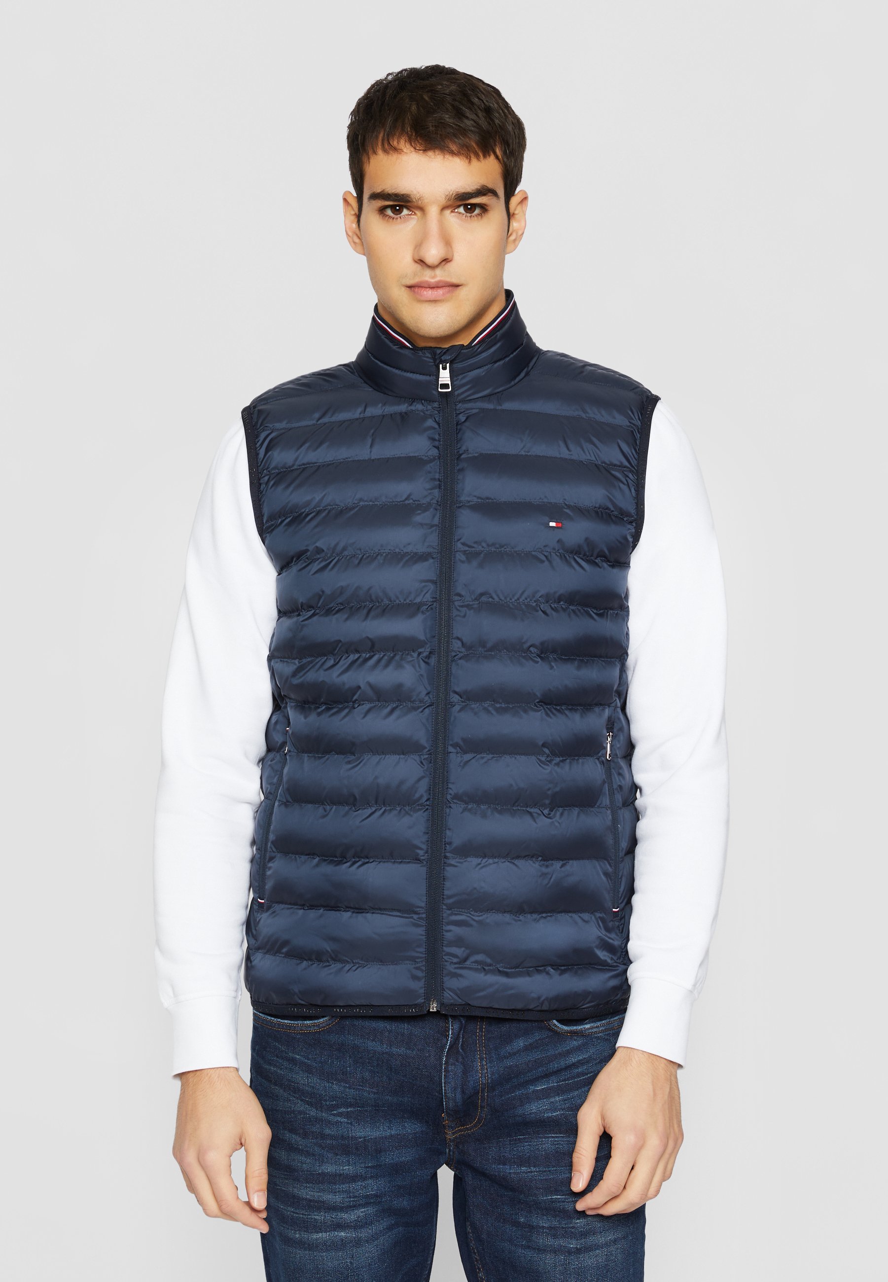 Tommy Hilfiger PACKABLE VEST Weste desert sky dunkelblau Zalando