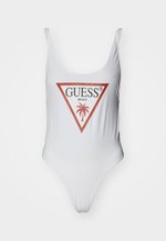 Guess ONE PIECE - Swimsuit - pure white/white - Zalando.co.uk