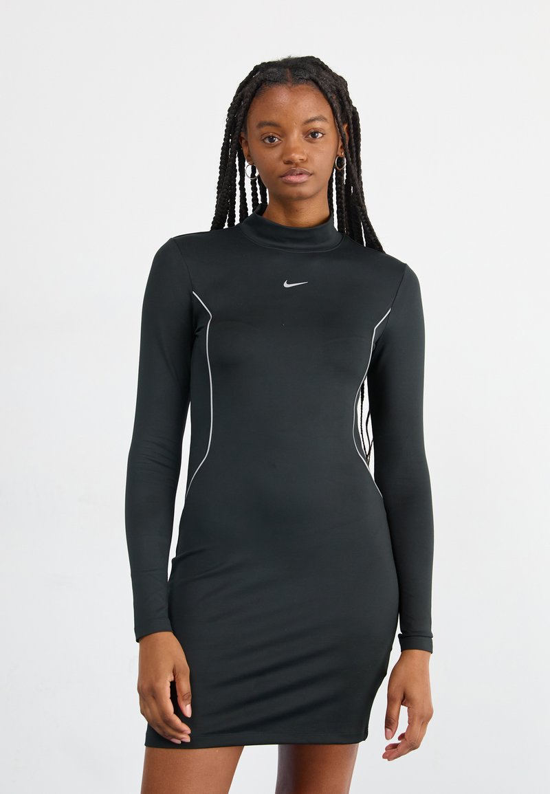 Nike Sportswear DRESS - Jersey dress - black - Zalando.co.uk