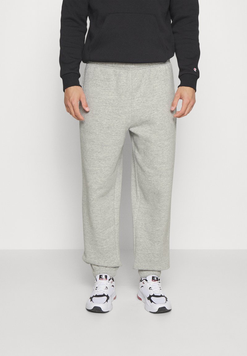 Champion ELASTIC CUFF PANTS LOOSE FIT - Jogginghose - grey melange/grau ...