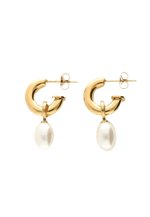 My Jewellery BASIC WITH PEARL - Oorbellen - gold coloured/goudkleurig ...