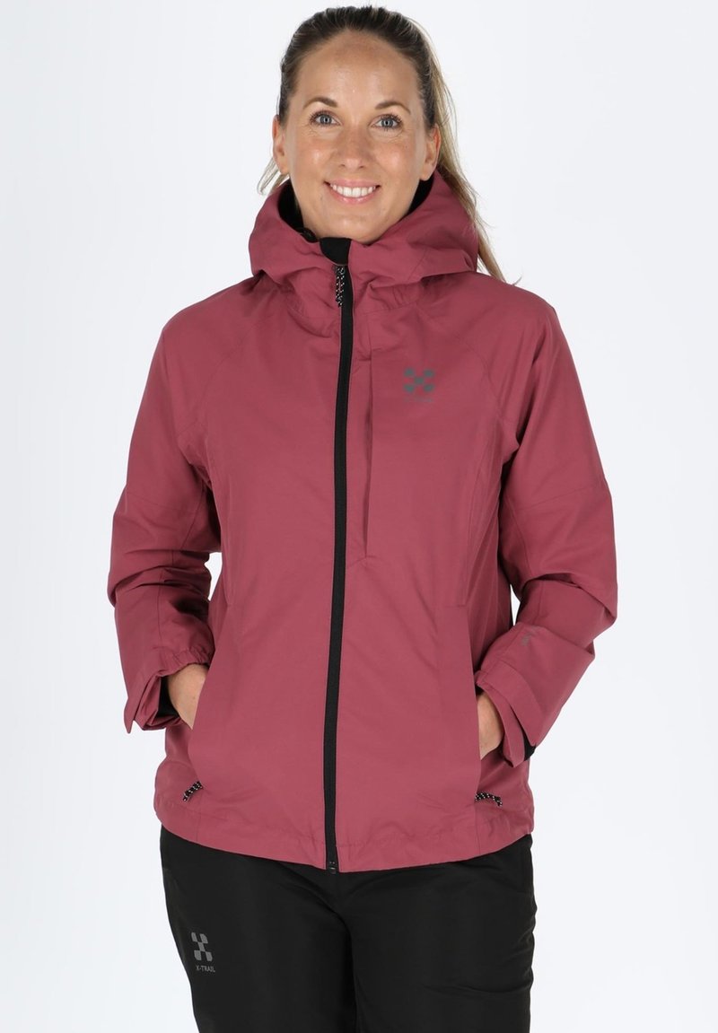 X-Trail RAIN - Parka - dusty rose/donkerroze - Zalando.nl
