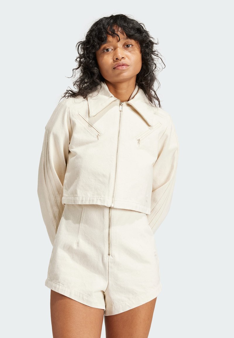 adidas Originals Denim jacket - natural denim/beige - Zalando.ie