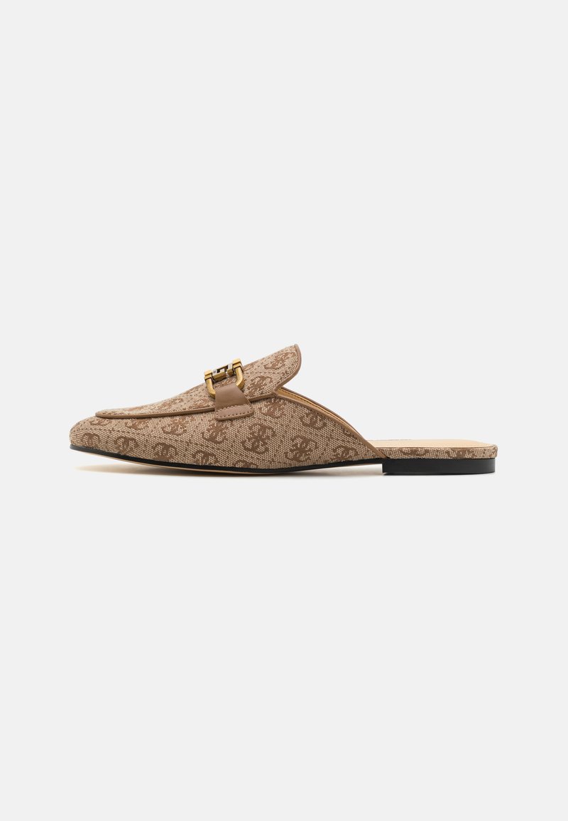 Guess BOMMIYA - Mules - beige/brown/beige - Zalando.de