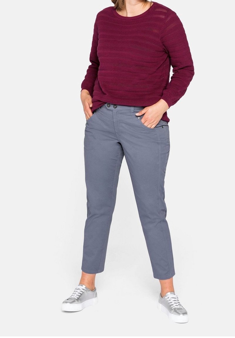 Sheego Housut - grey/harmaa - (Pre-owned) - Zalando.fi