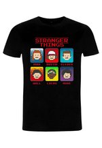 Henry Tiger STRANGER THINGS 8 BIT STRANGER UNISEX - Triko s potiskem ...