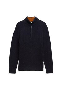 TOM TAILOR Jumper - navy melange multi neps/mottled blue - Zalando