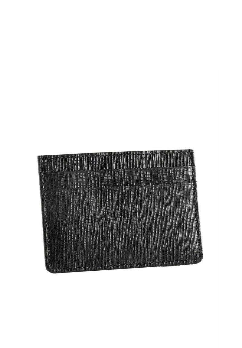 Next SIGNATURE TEXTURED CARD HOLDER - Geldbörse - black/schwarz - Zalando
