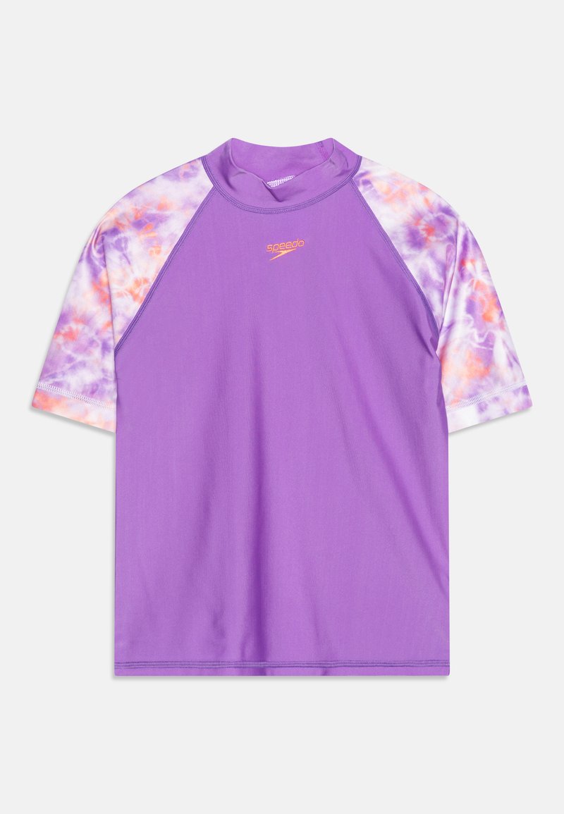 Speedo Rash vest - ammonite/soft coral/miamililac/lilac - Zalando.ie