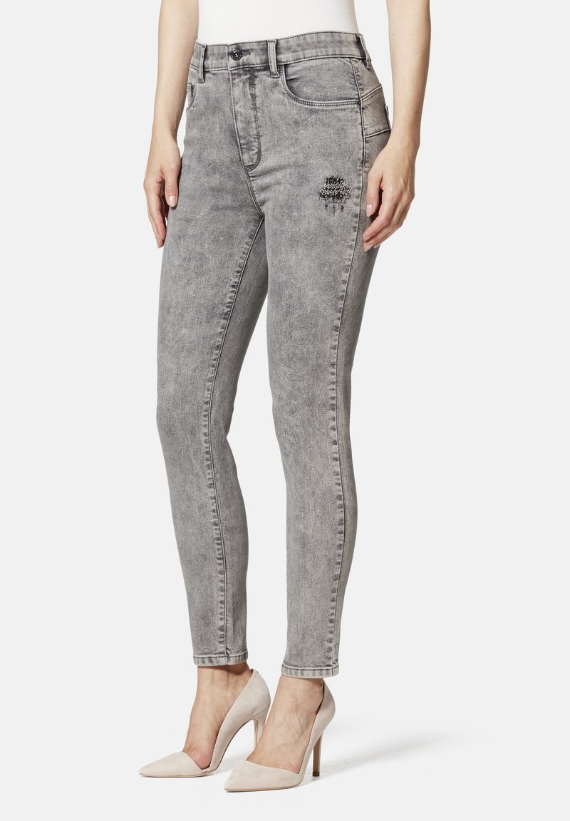 Stooker Women RIO FASHION - Jeans Skinny Fit - grey acid/grau - Zalando
