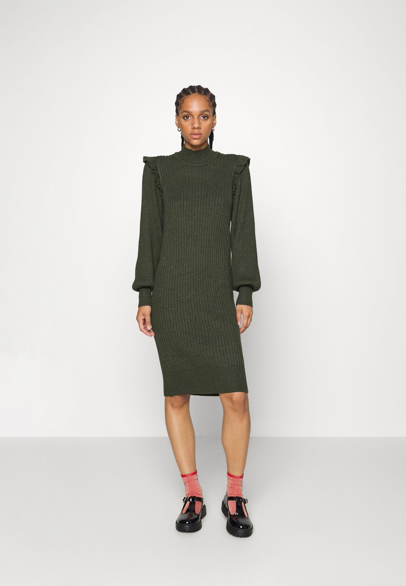 Object OBJDIVA DIV - Shift dress - duffel bag/grey - Zalando.ie