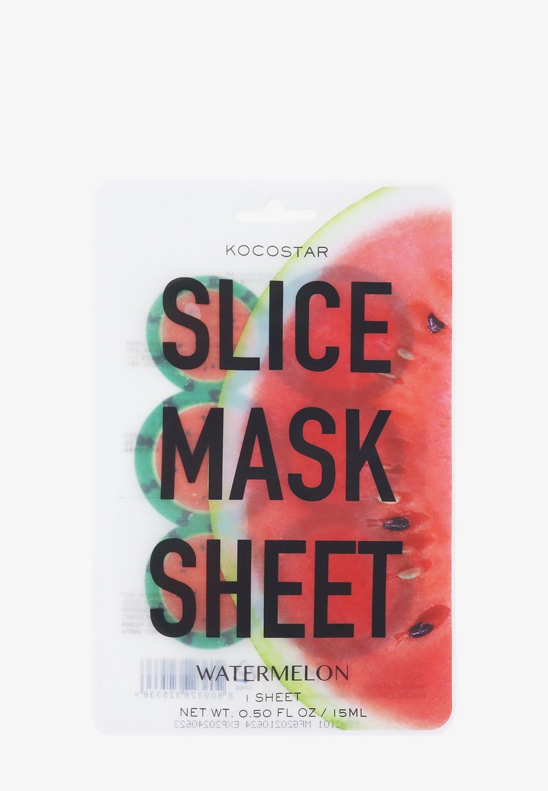 Kocostar KOCOSTAR SLICE MASK WATERMELON (6 SLICES) - Masque visage ...