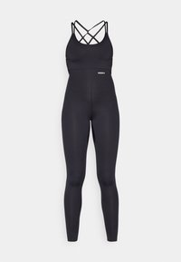 Nebbia FITNESS JUMPSUIT - cvičební overal - black/černá - Zalando.cz