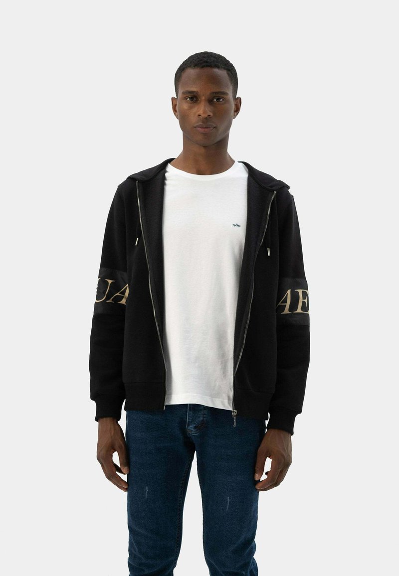 Arma ARM DETAILED - Zip-up sweatshirt - black - Zalando
