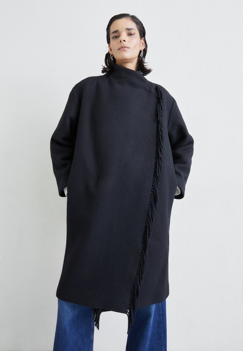 Iro RICKY - Klassischer Mantel - black/schwarz - Zalando.ch