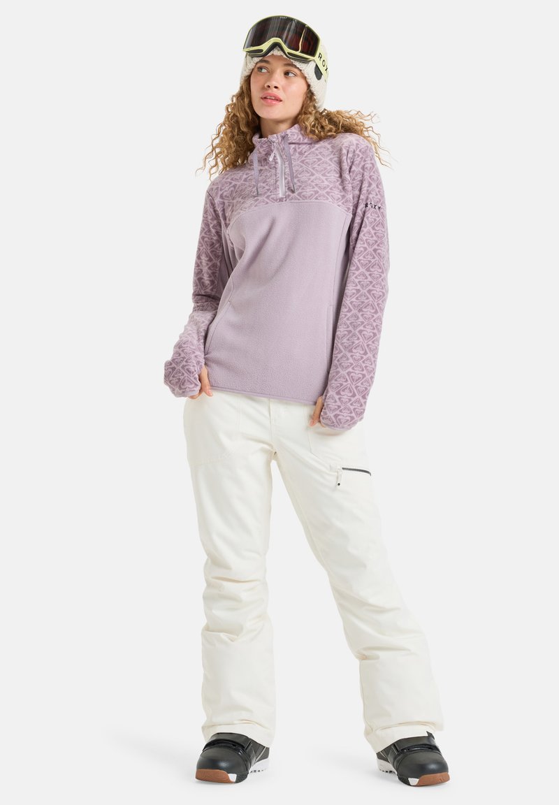 Roxy SAYNA HALF ZIP - Fleece trui - nirvana roxygram tonal/lila ...