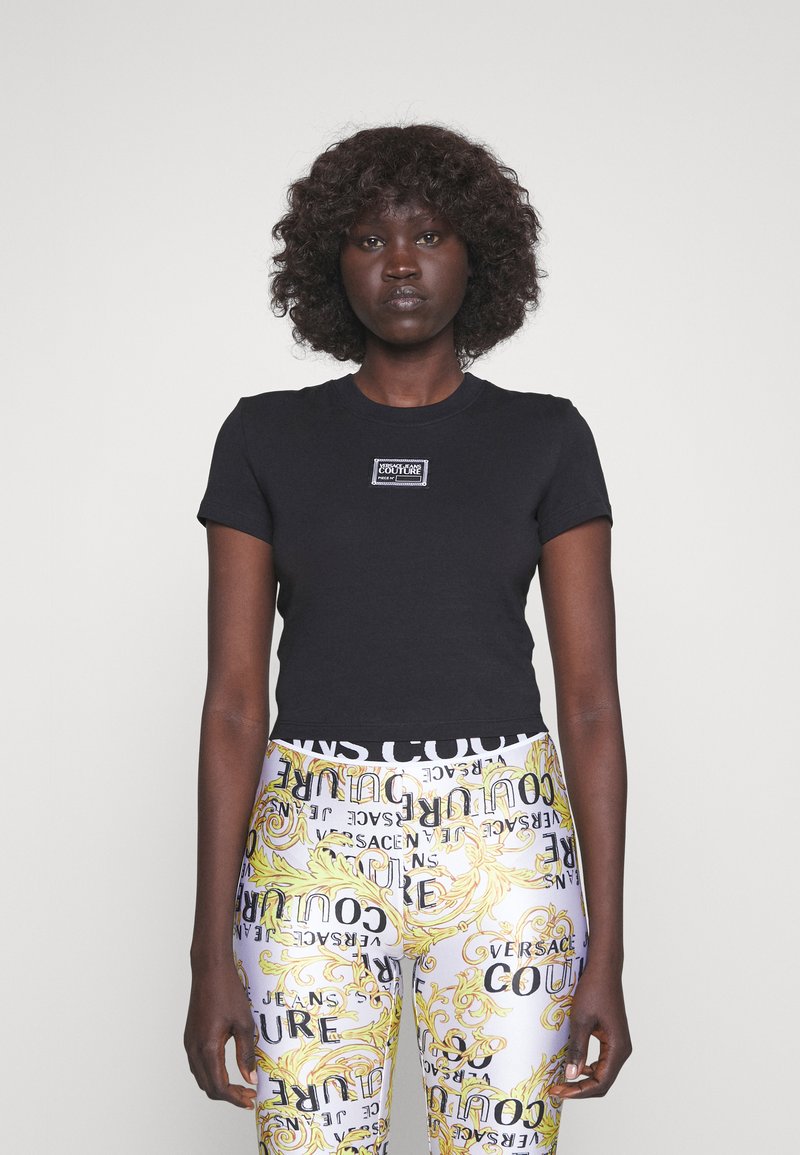 Versace Jeans Couture T-shirt basic - black/zwart - Zalando.be