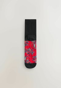 Next FOOTBED ANKLE 4 PACK - Socks - bandana print/red - Zalando
