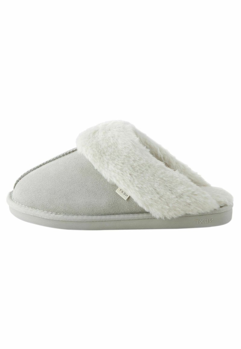 Next REGULAR FIT - Tofflor & inneskor - grey/grå - Zalando.se