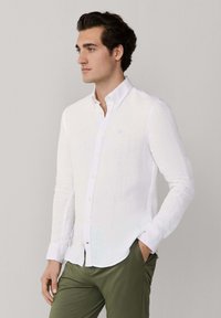Hackett London ESS GMD BRPT - Overhemd - optic white/wit - Zalando.nl