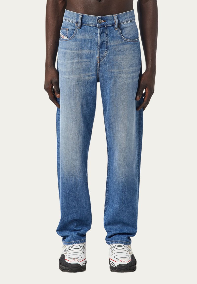 Diesel VIKER STRAIGHT - Straight leg jeans - blue denim - Zalando