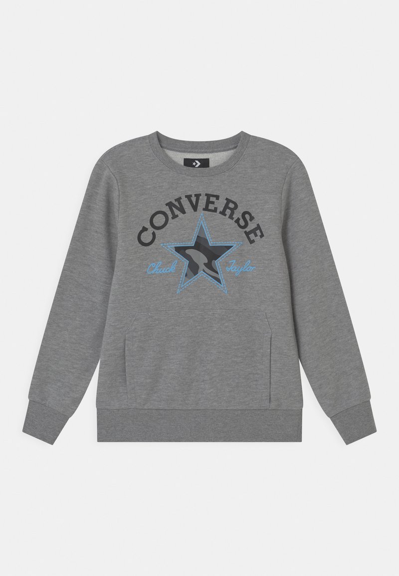 Converse UTILITY CREW - Sudadera - dark grey heather/gris - Zalando.es