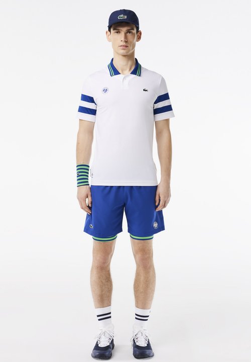 Lacoste Sport TECH POINT - Tennisschuh für Sandplätze - white/navy/weiß ...