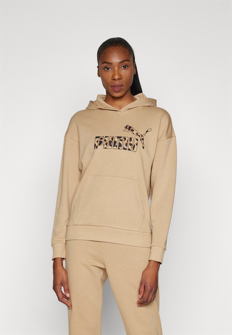 Puma ESS ANIMAL HOODIE - Sweatshirt - prairie tan/beige - Zalando.de