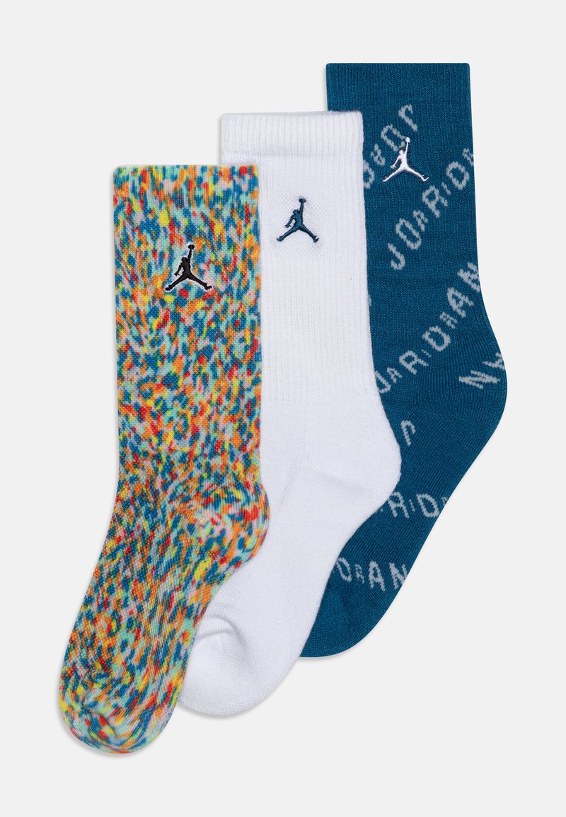Jordan POOLSIDE CREW UNISEX 3 PACK - Socken - industrial blue/blau ...