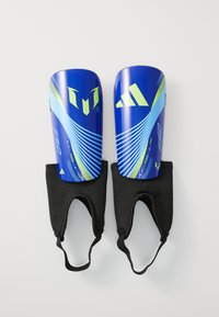 adidas Performance MESSI UNISEX - Shin pads - blue - Zalando.co.uk