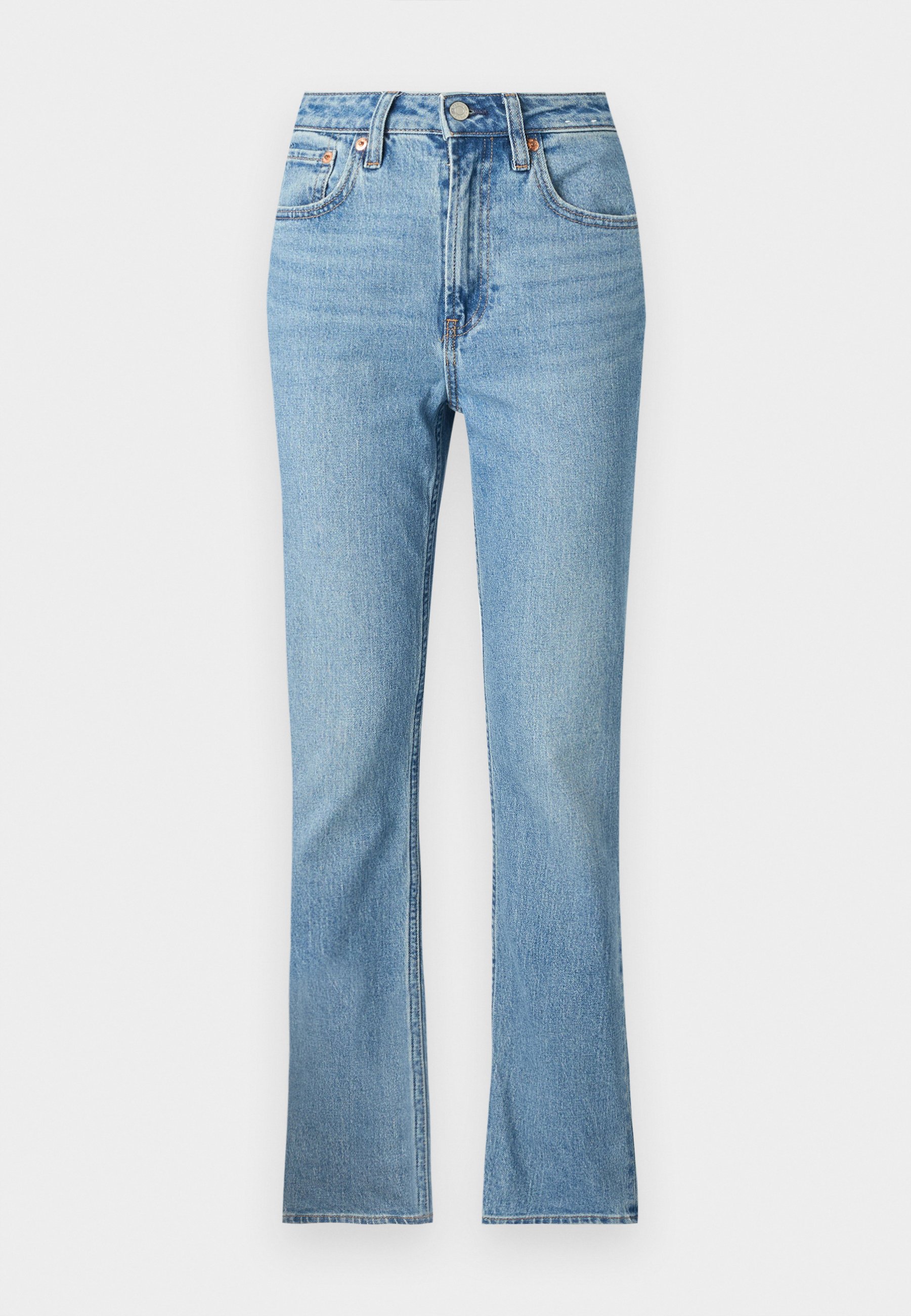 GAP CURVY ATLANTIC Straight leg jeans medium indigo dark blue Zalando