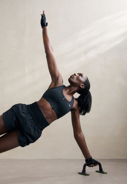 Nike Performance INDY BRA - Urheiluliivit: kevyt tuki - black/musta ...