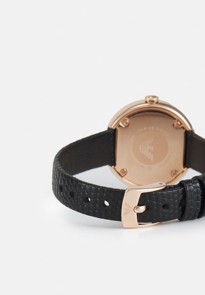 Emporio Armani ROSA - Uhr - black/schwarz - Zalando.at