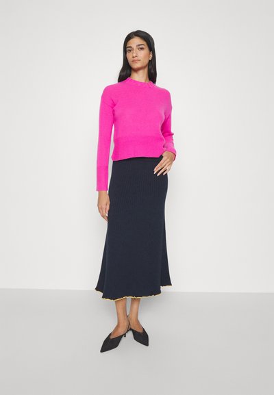 Rodebjer FLY - A-linjekjol - dark navy/mörkblå - Zalando.se