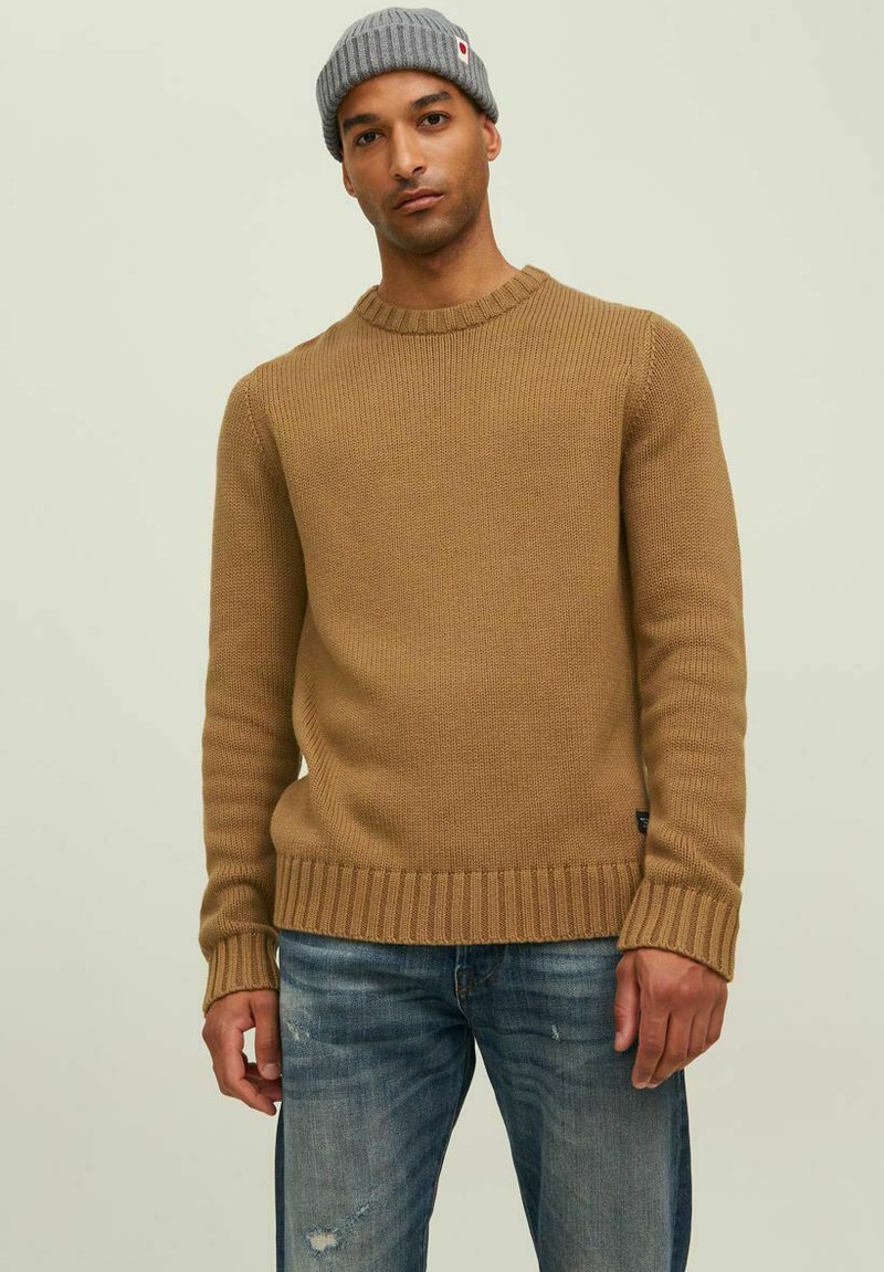 Jack & Jones RDD WILLIAM - Pullover - otter/marron - ZALANDO.BE