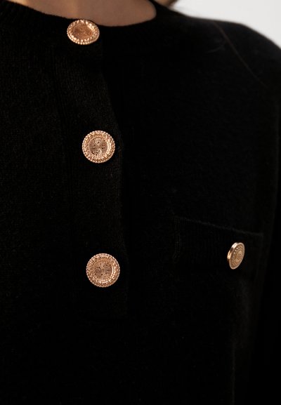 DESIGNERS REMIX COSMO PLACKET DRESS - Robe pull - black/noir - ZALANDO.FR