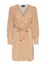 Pieces WICKEL JOE - Day dress - bright white/off-white - Zalando