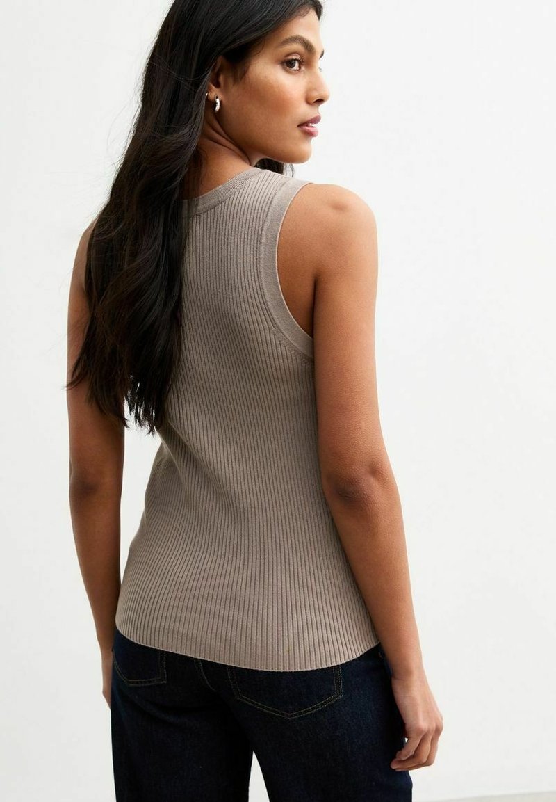 New Look SCOOP NECK - Top - mink/beige - Zalando.de