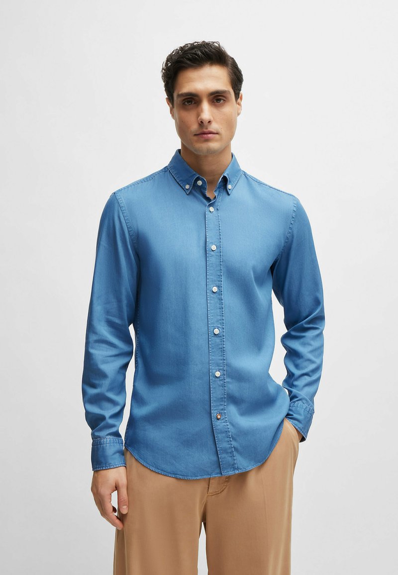BOSS Shirt - blue seventeen/blue - Zalando