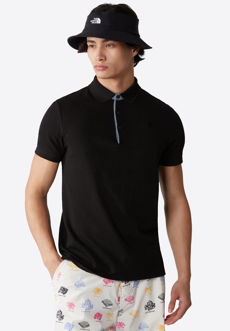 The North Face PREMIUM - Polo shirt - black - Zalando.ie