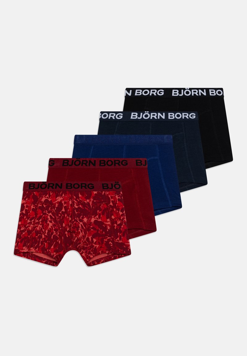 Björn Borg CORE 5 PACK - Pants - black/mottled orange/black - Zalando.ie