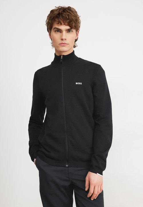 BOSS BALONSO - Strickjacke - dark blue/dunkelblau - Zalando.ch